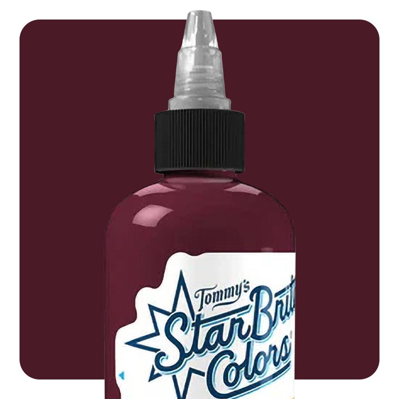 StarBrite Sterilized Tattoo Ink | Deep Maroon – Monster Steel