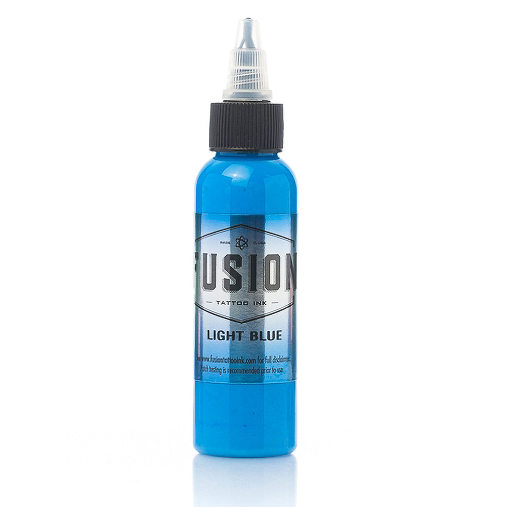 Fusion Tattoo Ink | Light Blue – Monster Steel